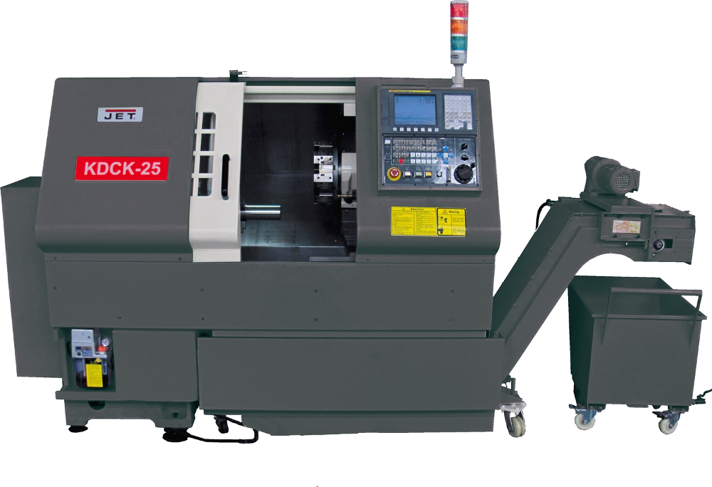 Инструментальный токарный станок с ЧПУ JET KDCK-25F купить в Москве с ...